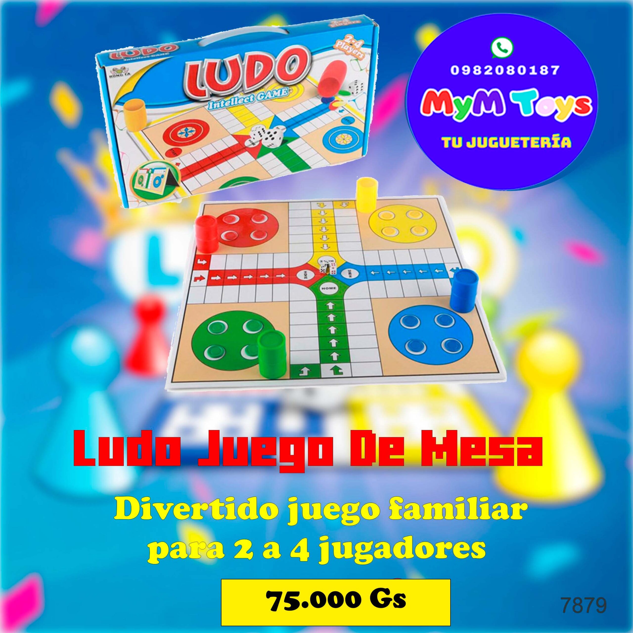 Juego de mesa – Ludo – MyM Toys